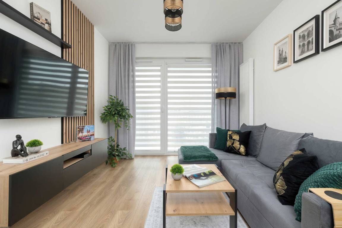 37 M² Apartment ∙ 1 Bedroom ∙ 4 Guests - Krakow