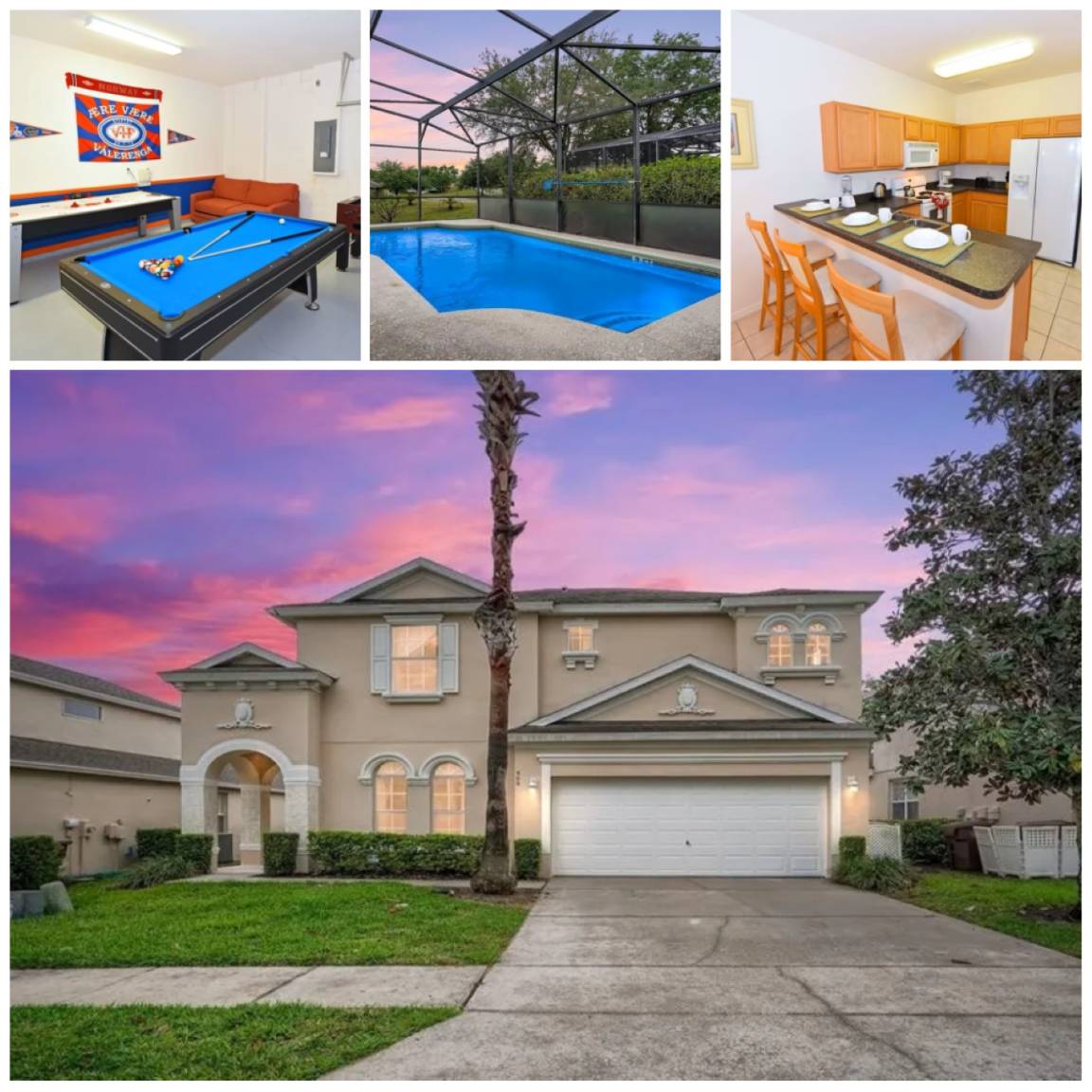 252 M² Casa ∙ 6 Quartos ∙ 12 Hóspedes - Davenport, FL