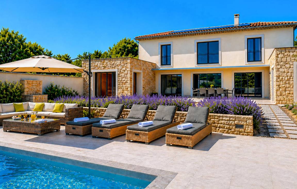 300 M² Maison De Vacances ∙ 6 Chambres ∙ 12 Personnes - Mont Ventoux