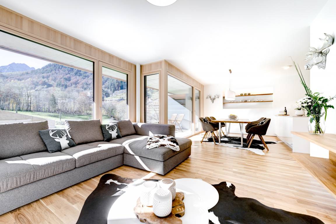 75 M² Appartement ∙ 2 Chambres ∙ 6 Personnes - Brandnertal