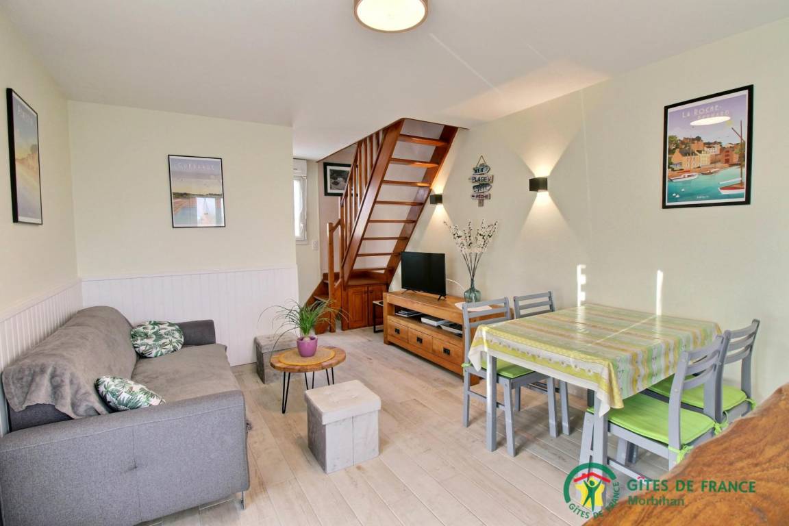 40 M² Gîte ∙ 2 Chambres ∙ 3 Personnes - Arzal