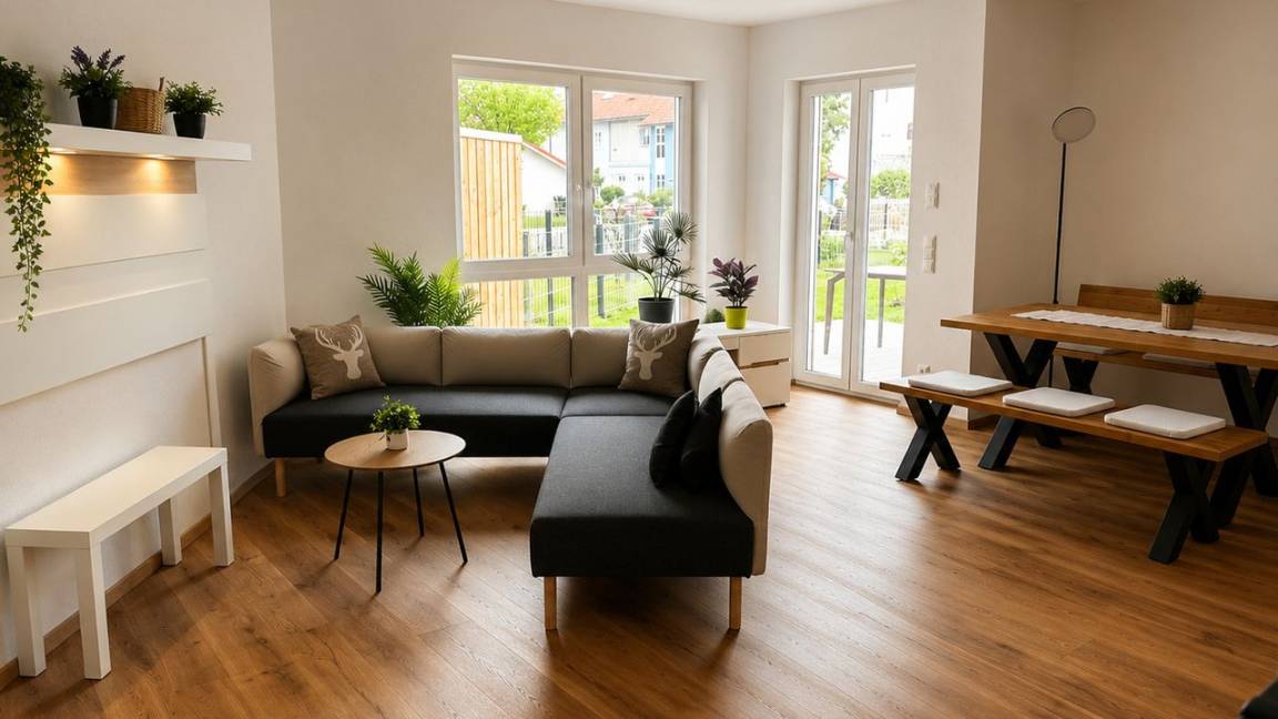 94 M² Ferienwohnung ∙ 2 Schlafzimmer ∙ 3 Gäste - Schongau