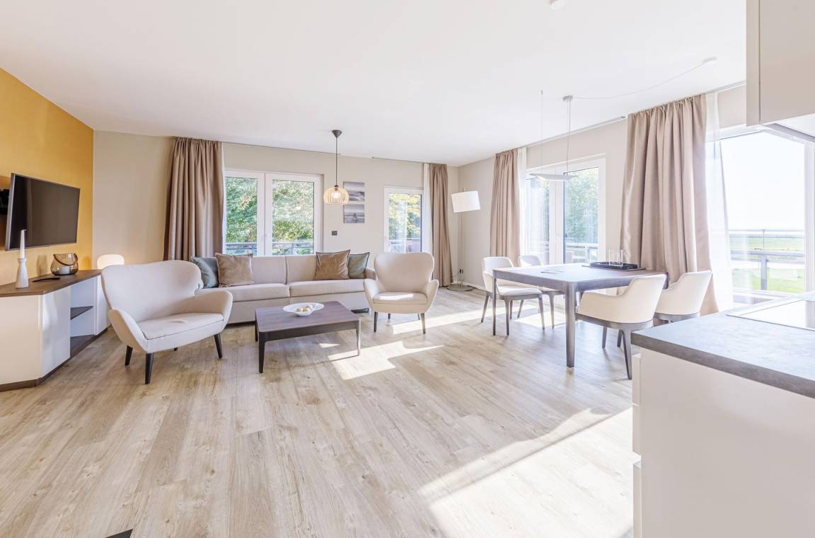 66 M² Ferienwohnung ∙ 1 Schlafzimmer ∙ 4 Gäste - Wustrow