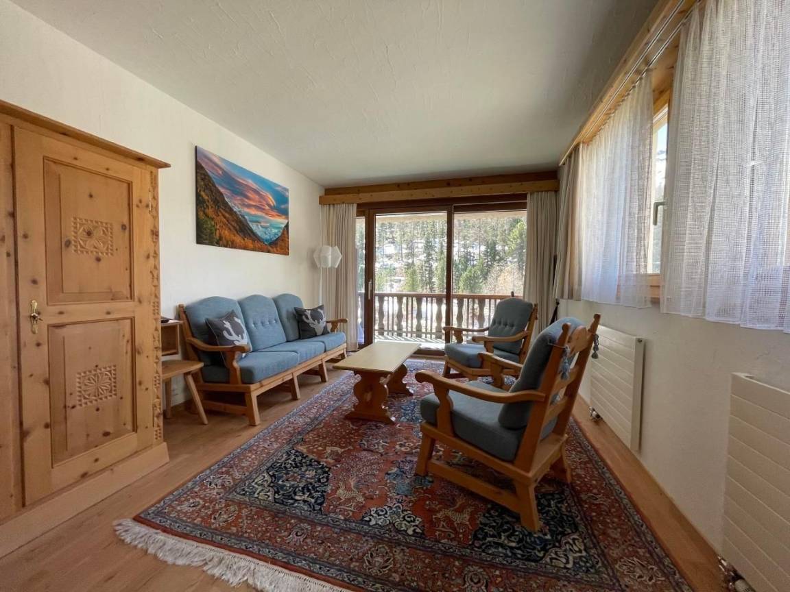 58 M² Appartamento Vacanza ∙ 1 Camera Da Letto ∙ 2 Ospiti - Zuoz