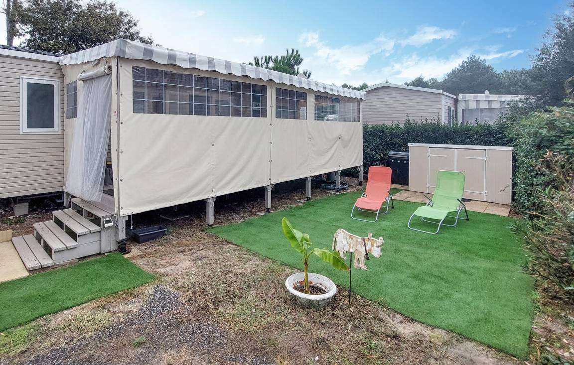 35 M² Camping ∙ 2 Chambres ∙ 6 Personnes - Saint-Julien-en-Born