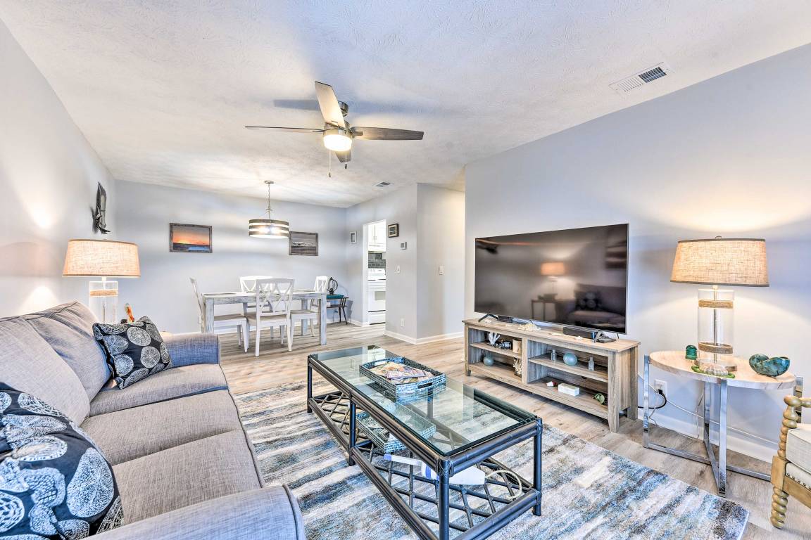97 M² Apartment ∙ 2 Bedrooms ∙ 6 Guests - Fort Clinch State Park, Fernandina Beach