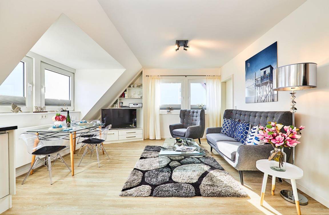 42 M² Ferienwohnung ∙ 1 Schlafzimmer ∙ 2 Gäste - Amrum