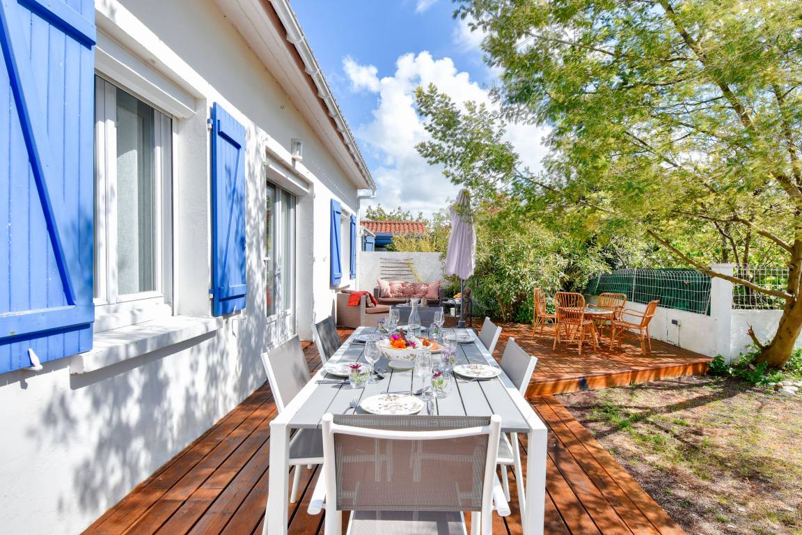 120 M² Huis ∙ 3 Slaapkamers ∙ 8 Gasten - Barbâtre