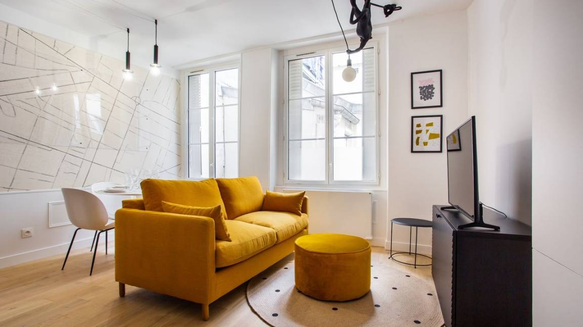 46 M² Apartamento ∙ 1 Quarto ∙ 4 Hóspedes - Paris