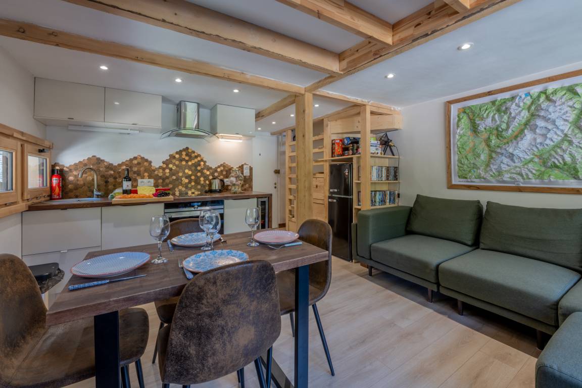 40 M² Ferienwohnung ∙ 2 Schlafzimmer ∙ 4 Gäste - Chamonix-Mont-Blanc