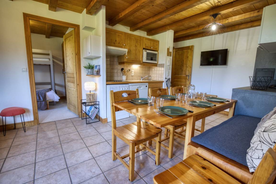 39 M² Appartement ∙ 2 Chambres ∙ 7 Personnes - La Giettaz