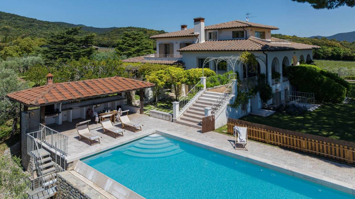 550 M² Villa ∙ 7 Makuuhuonetta ∙ 12 Vierasta - Castiglione della Pescaia