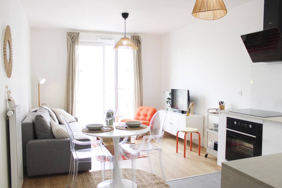 43 M² Appartement ∙ 1 Chambre ∙ 4 Personnes - Saint-Ouen