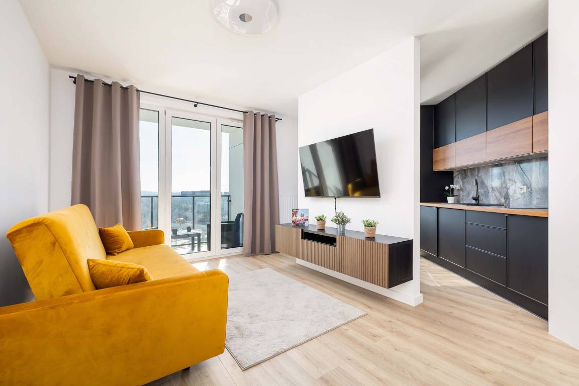 40 M² Apartment ∙ 1 Bedroom ∙ 4 Guests - Krakow