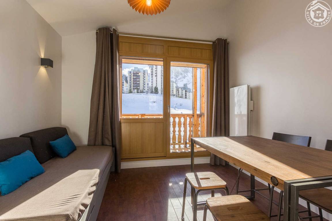 23 M² Gîte ∙ 1 Bedroom ∙ 3 Guests - Tignes