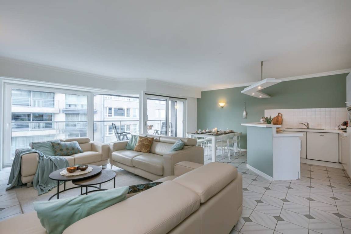 90 M² Appartement ∙ 2 Chambres ∙ 6 Personnes - Middelkerke