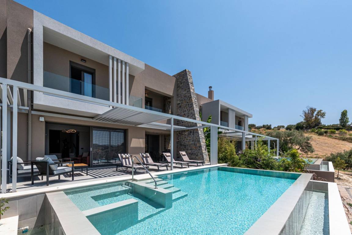 110 M² Villa ∙ 2 Bedrooms ∙ 4 Guests - Ираклион