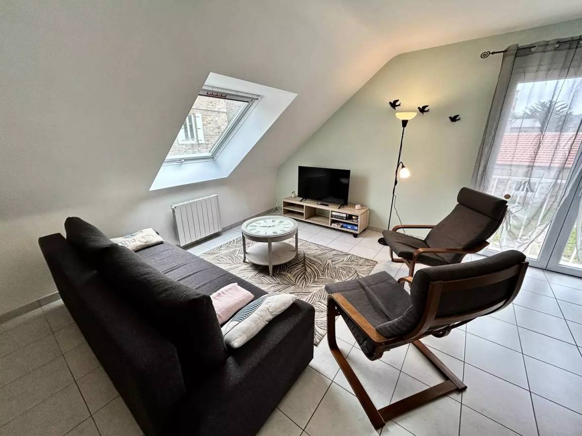 50 M² Ferienwohnung ∙ 2 Schlafzimmer ∙ 4 Gäste - Erquy