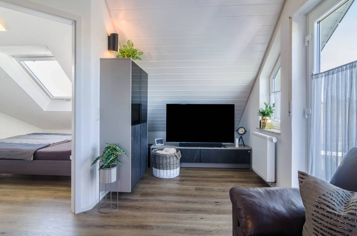 40 M² Ferienwohnung ∙ 1 Schlafzimmer ∙ 2 Gäste - Ostrach