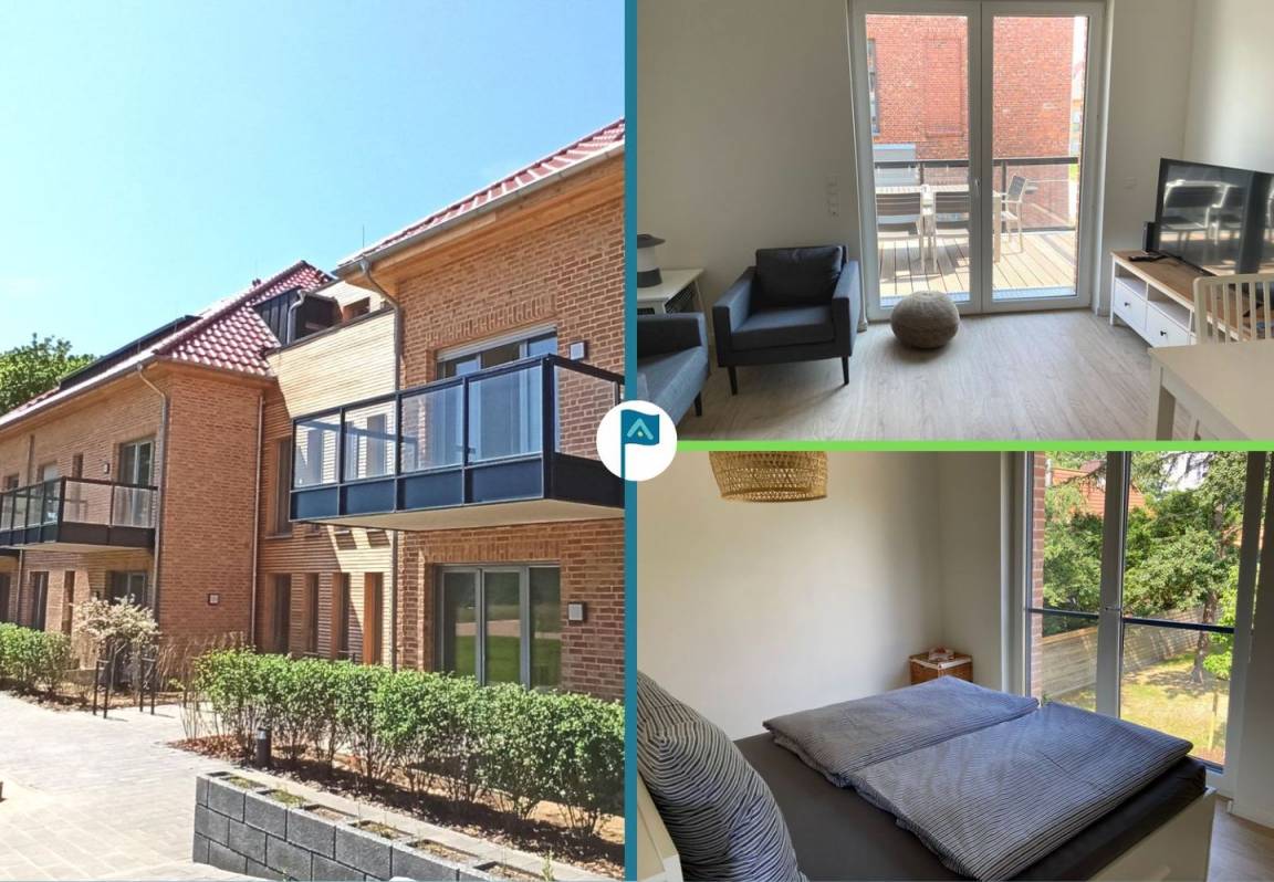 52 M² Ferienwohnung ∙ 2 Schlafzimmer ∙ 4 Gäste - Utersum