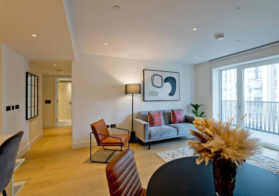90 M² Apartamento ∙ 2 Habitaciones ∙ 4 Huéspedes - Notting Hill