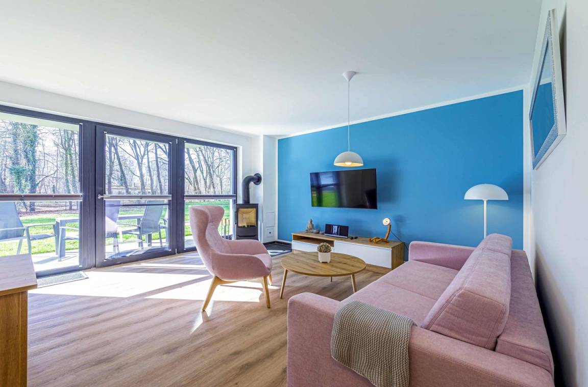 52 M² Ferienwohnung ∙ 1 Schlafzimmer ∙ 4 Gäste - Krakow am See