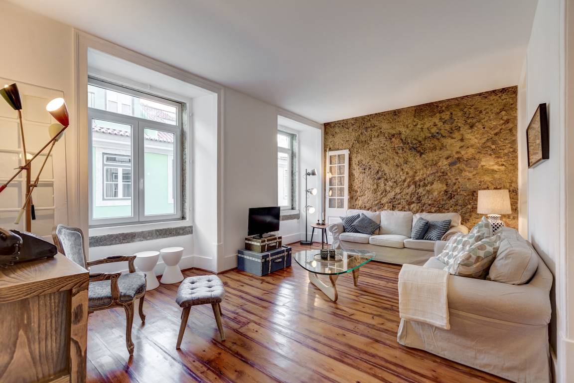 80 M² Apartamento ∙ 2 Habitaciones ∙ 6 Huéspedes - Alfama