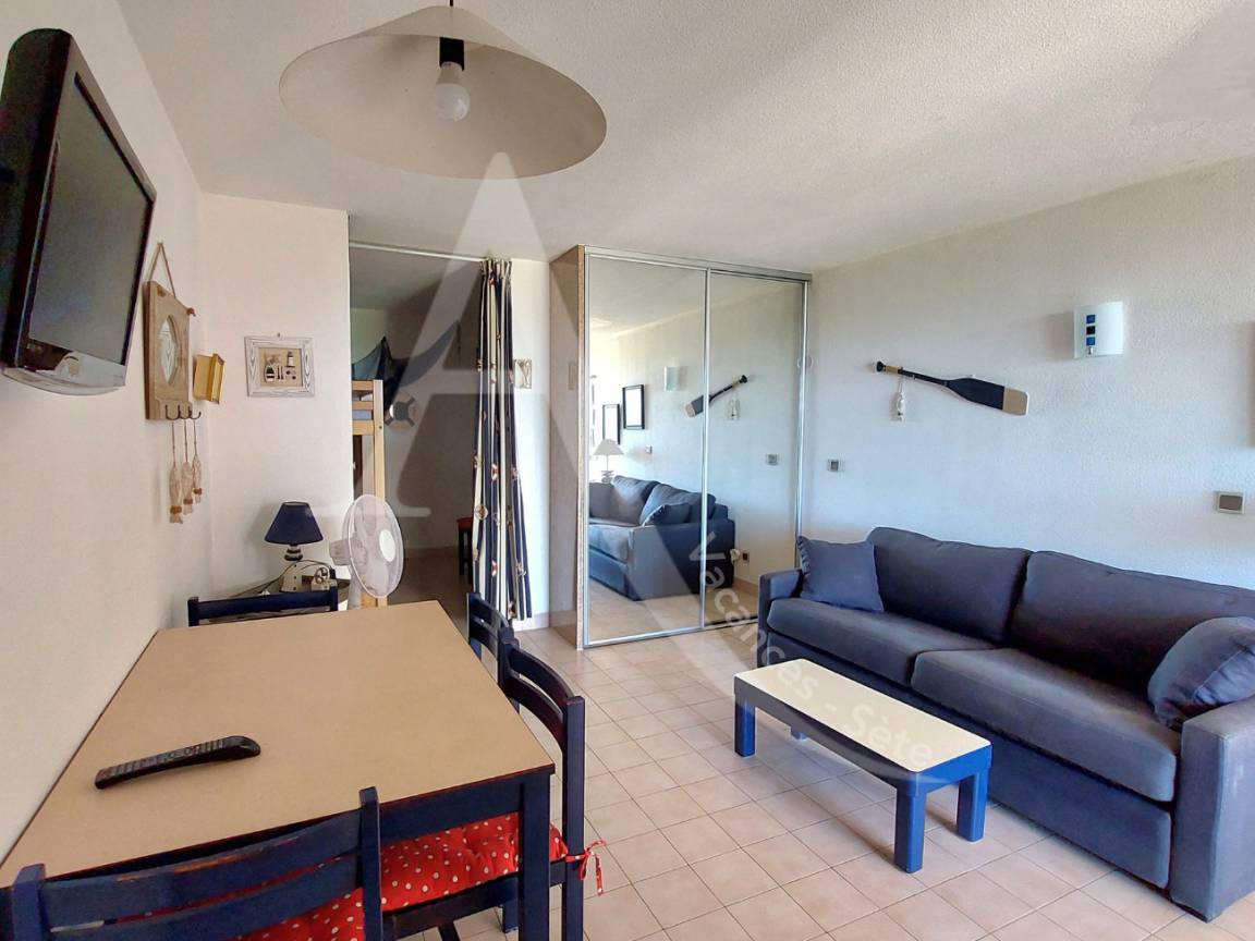 27 M² Studio ∙ 1 Schlafzimmer ∙ 4 Gäste - Sète