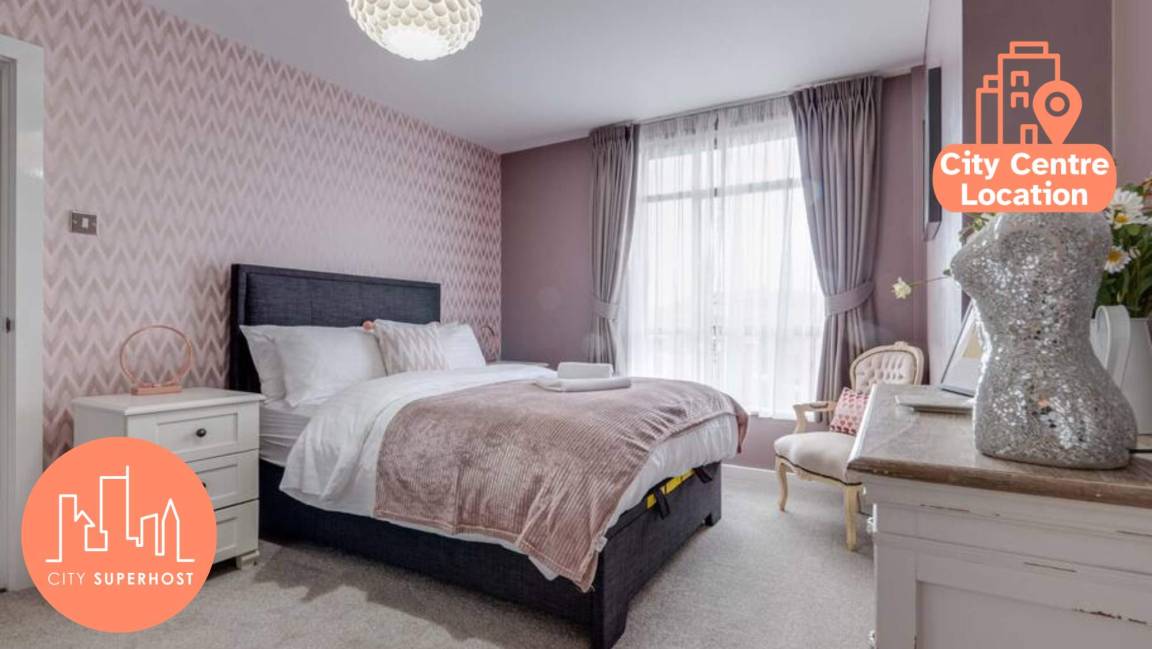 84 M² Apartment ∙ 2 Bedrooms ∙ 4 Guests - Manchester Metropolitan University