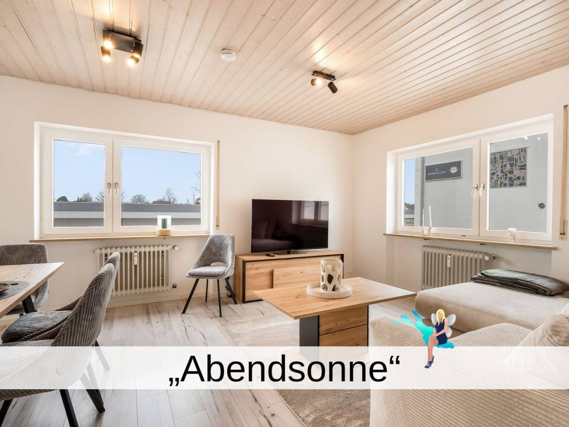 68 M² Ferienwohnung ∙ 1 Schlafzimmer ∙ 3 Gäste - Langenargen