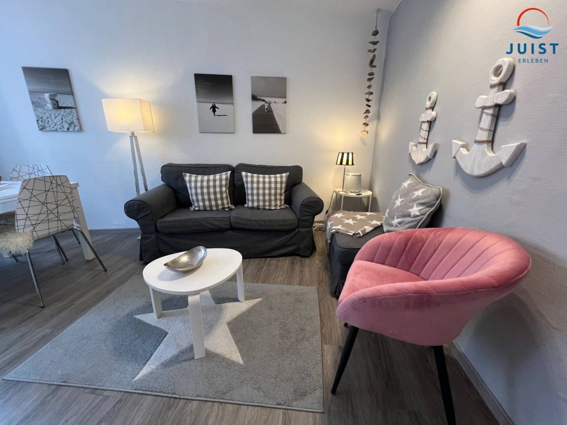 37 M² Ferienwohnung ∙ 1 Schlafzimmer ∙ 4 Gäste - Juist