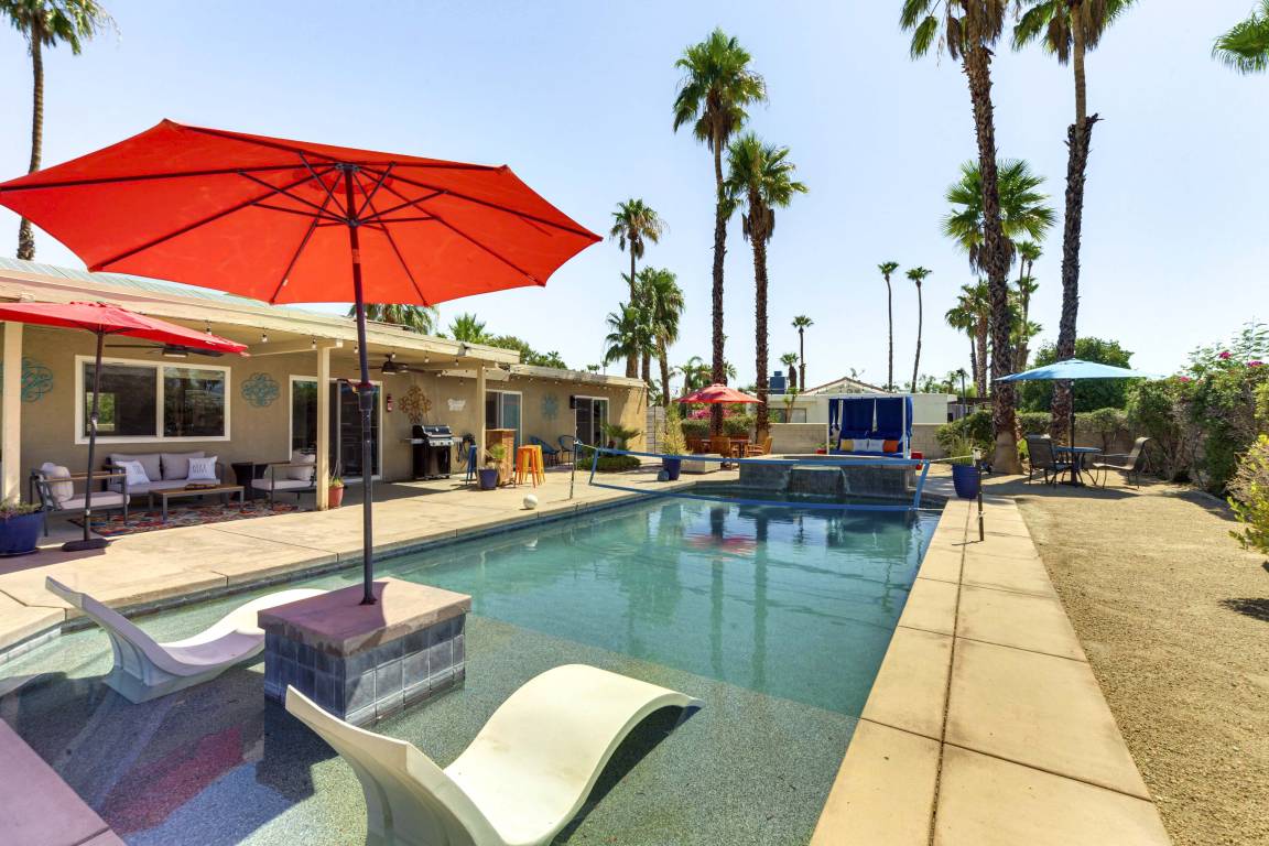 135 M² Ferienhaus ∙ 3 Schlafzimmer ∙ 6 Gäste - Palm Springs, CA
