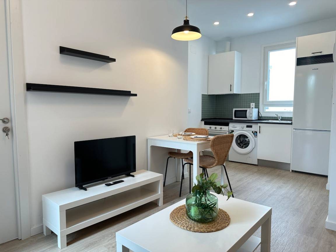 36 M² Apartamento ∙ 2 Habitaciones ∙ 3 Huéspedes - Getafe