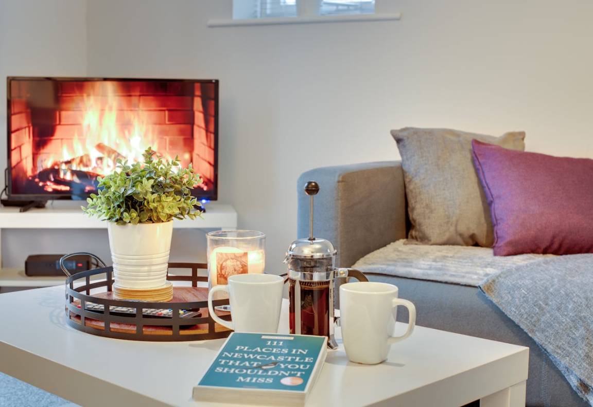 95 M² Apartment ∙ 3 Bedrooms ∙ 5 Guests - Jesmond - Newcastle-upon-tyne