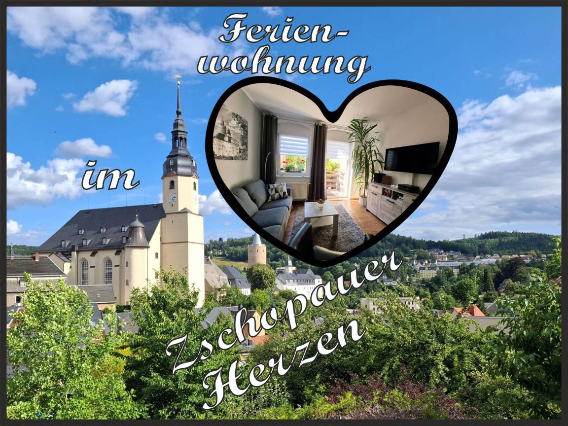 40 M² Ferienwohnung ∙ 1 Schlafzimmer ∙ 2 Gäste - Zschopau