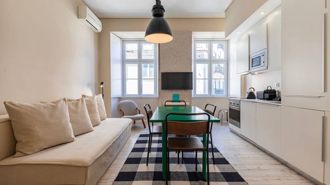 66 M² Ferienwohnung ∙ 2 Schlafzimmer ∙ 4 Gäste - Lissabon