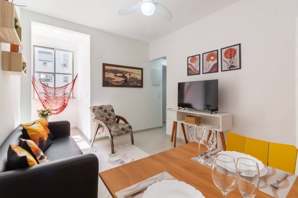 50 M² Apartamento ∙ 2 Habitaciones ∙ 4 Huéspedes - Copacabana