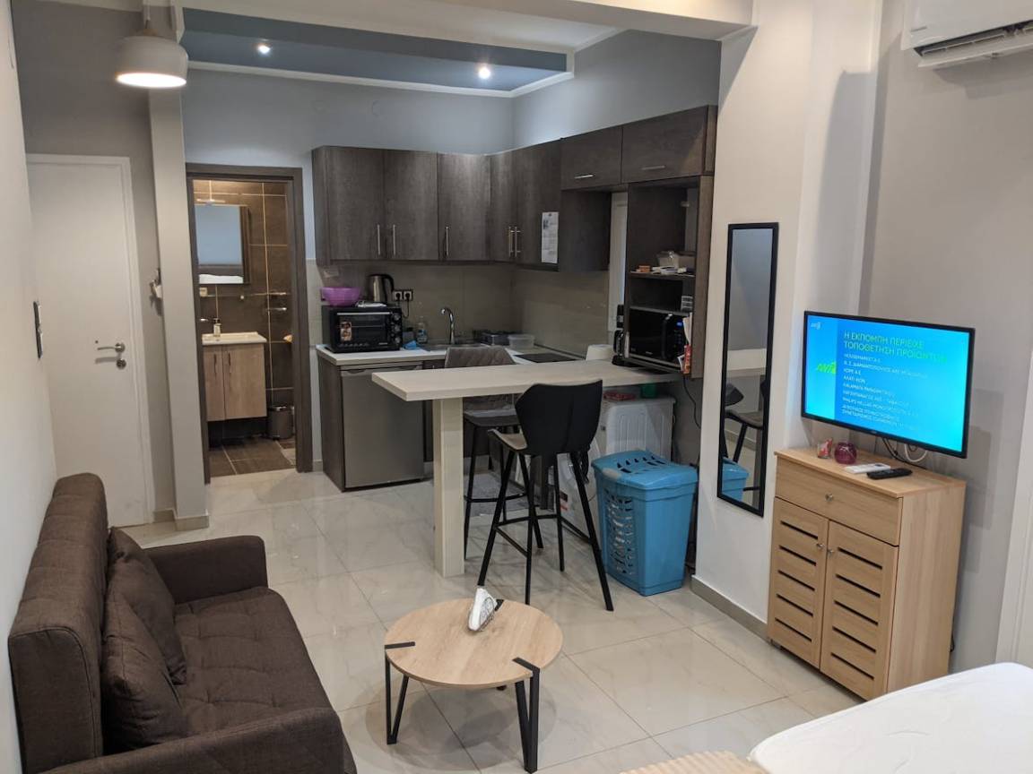 31 M² Apartamento ∙ 1 Habitación ∙ 2 Huéspedes - Athens
