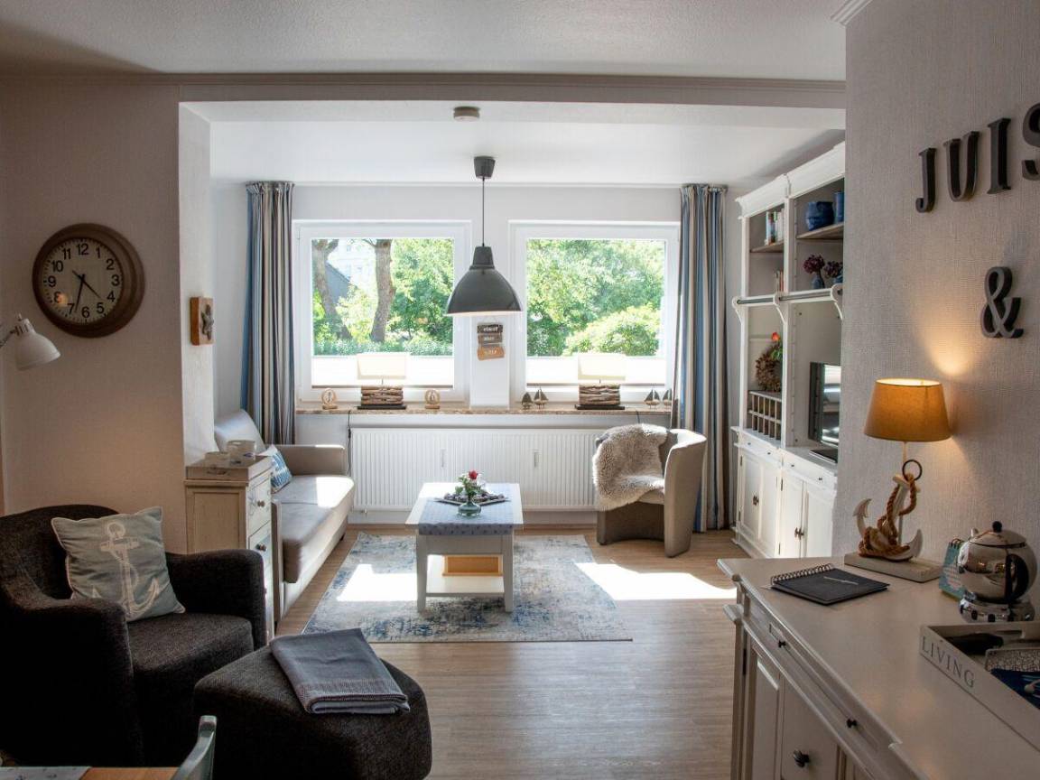 65 M² Ferienwohnung ∙ 1 Schlafzimmer ∙ 4 Gäste - Juist