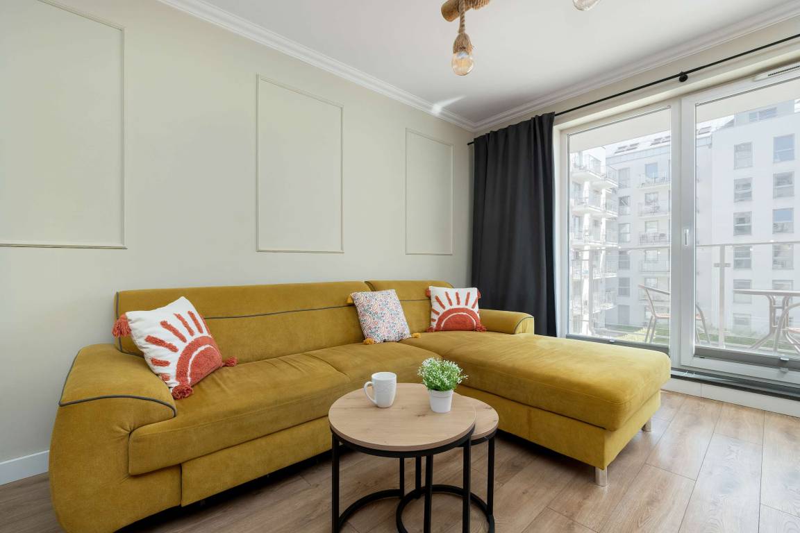 41 M² Apartment ∙ 1 Bedroom ∙ 4 Guests - Gdańsk