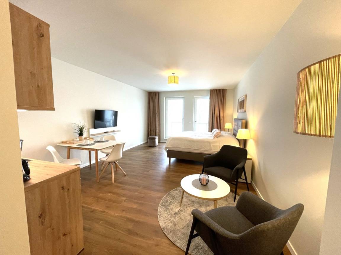 38 M² Ferienwohnung ∙ 1 Schlafzimmer ∙ 2 Gäste - Fuhlendorf