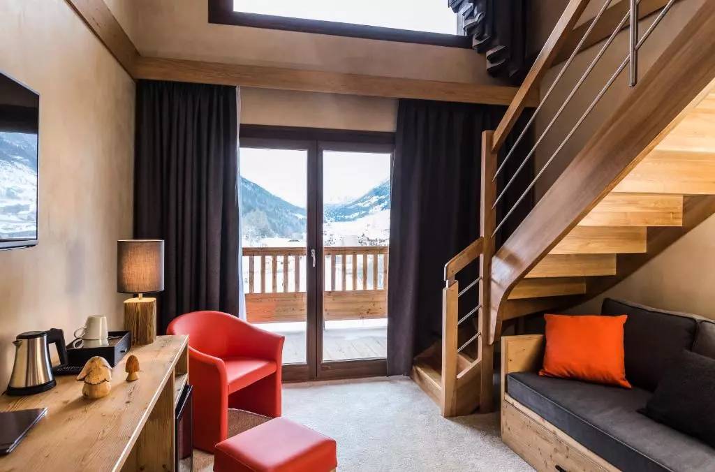 35 M² Hôtel ∙ 1 Chambre ∙ 4 Personnes - Val Cenis