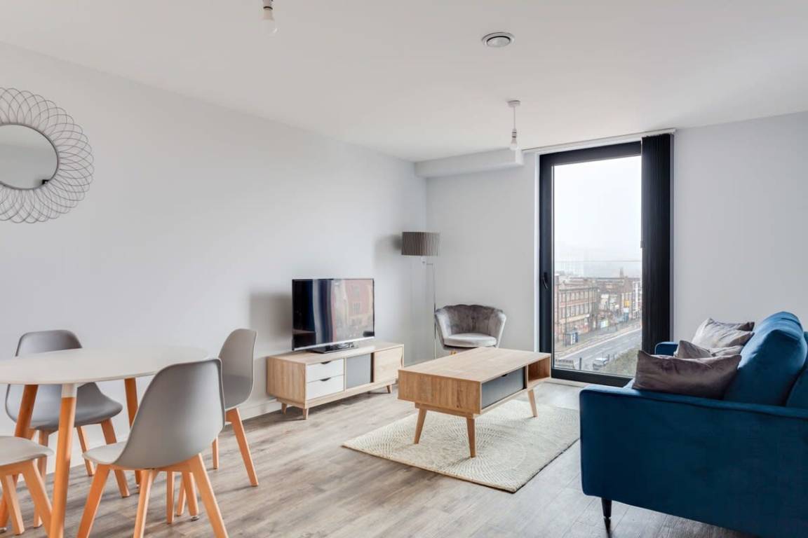 74 M² Appartement ∙ 2 Chambres ∙ 4 Personnes - Birmingham