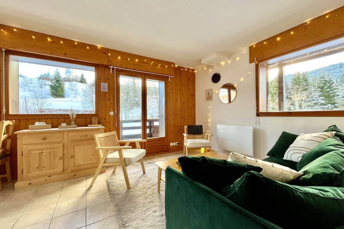 38 M² Ferienwohnung ∙ 1 Schlafzimmer ∙ 4 Gäste - Combloux