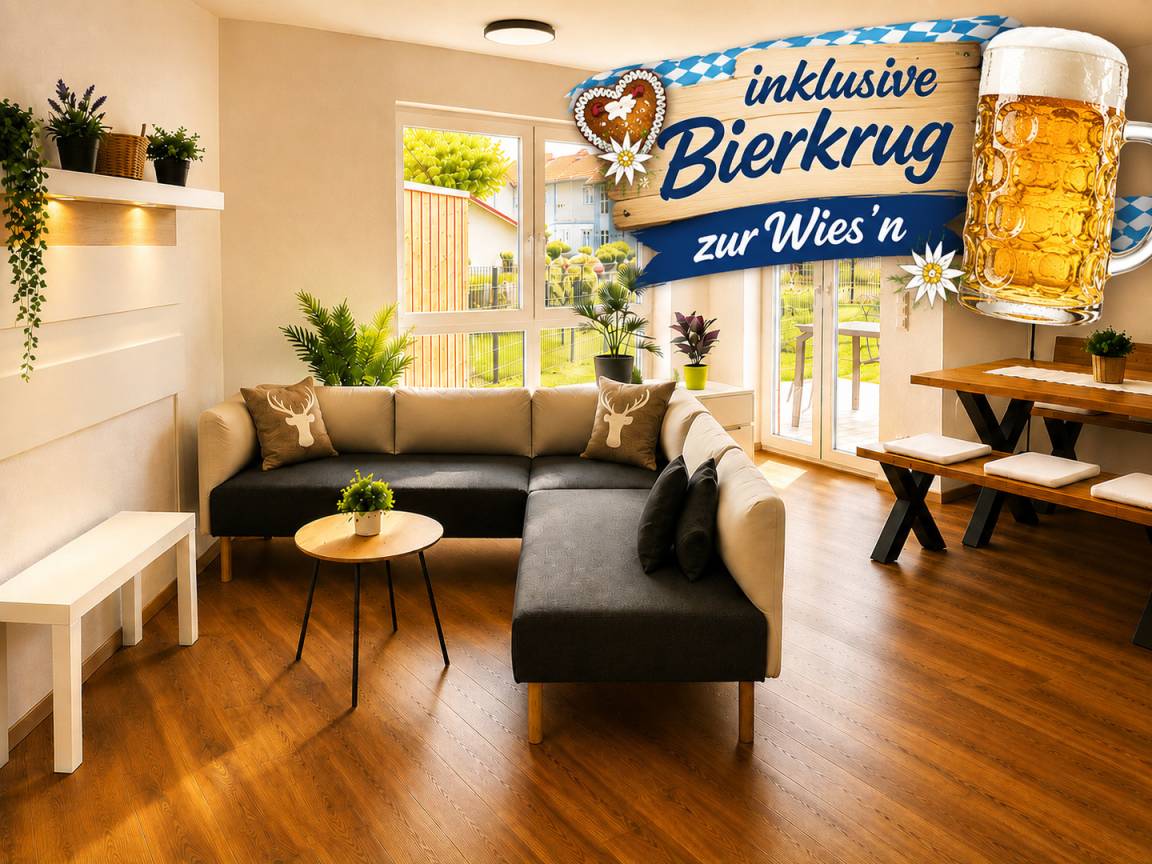 93 M² Appartement ∙ 2 Chambres ∙ 4 Personnes - Schongau