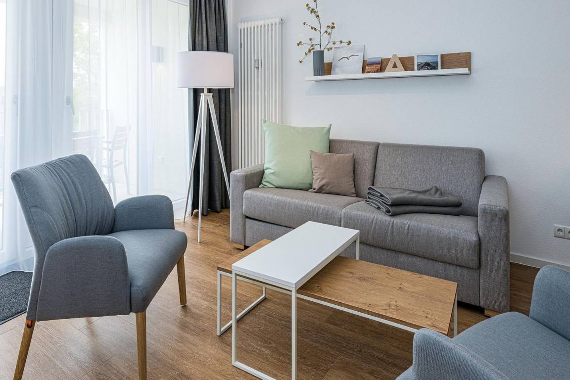 60 M² Ferienwohnung ∙ 2 Schlafzimmer ∙ 5 Gäste - Bensersiel