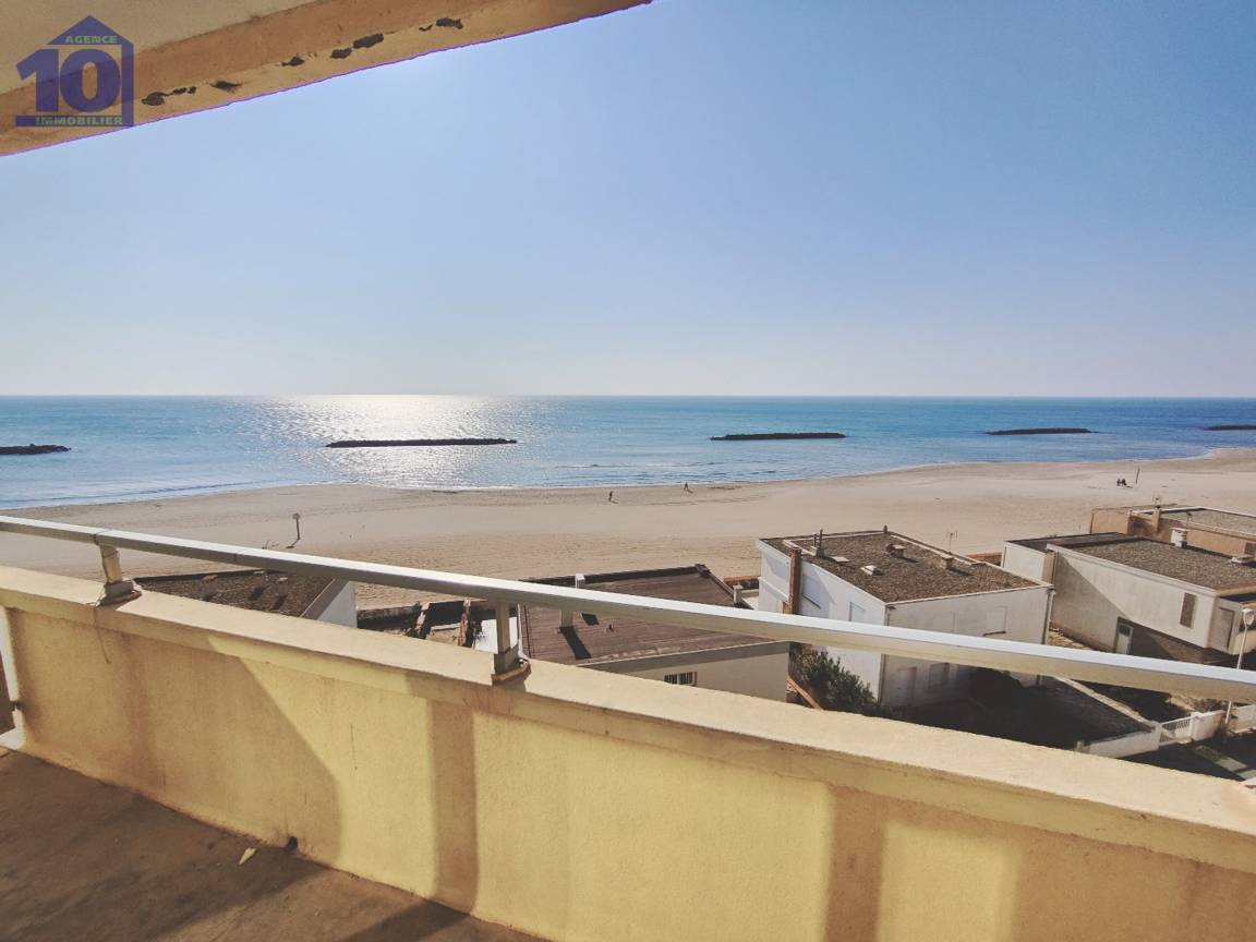 50 M² Apartamento ∙ 3 Habitaciones ∙ 6 Huéspedes - Valras-Plage
