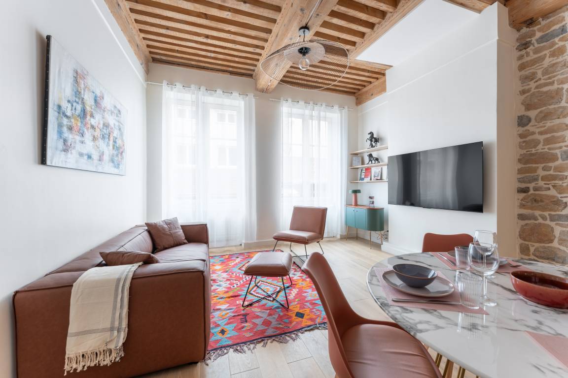 66 M² Appartement ∙ 2 Chambres ∙ 4 Personnes - ibis Lyon Centre Perrache