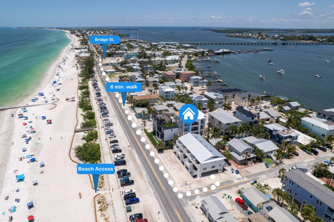 99 M² Apartamento ∙ 2 Habitaciones ∙ 6 Huéspedes - Bradenton Beach, FL