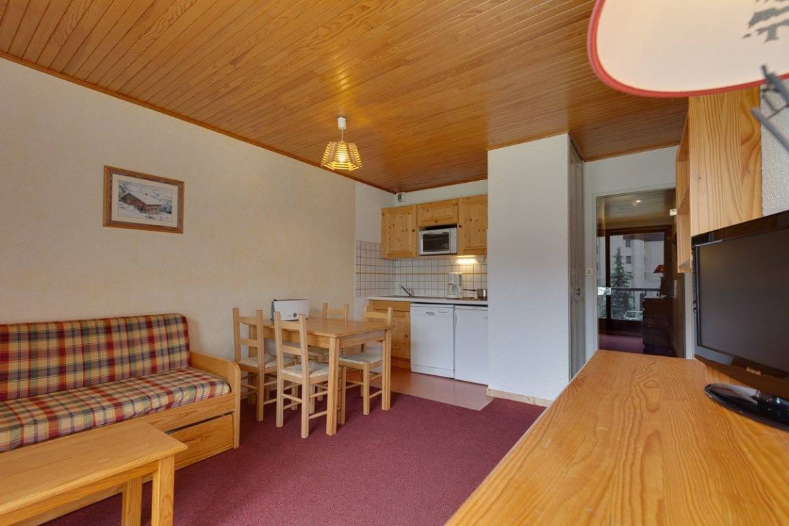 Studio Flat ∙ 1 Bedroom ∙ 4 Guests - La Grave